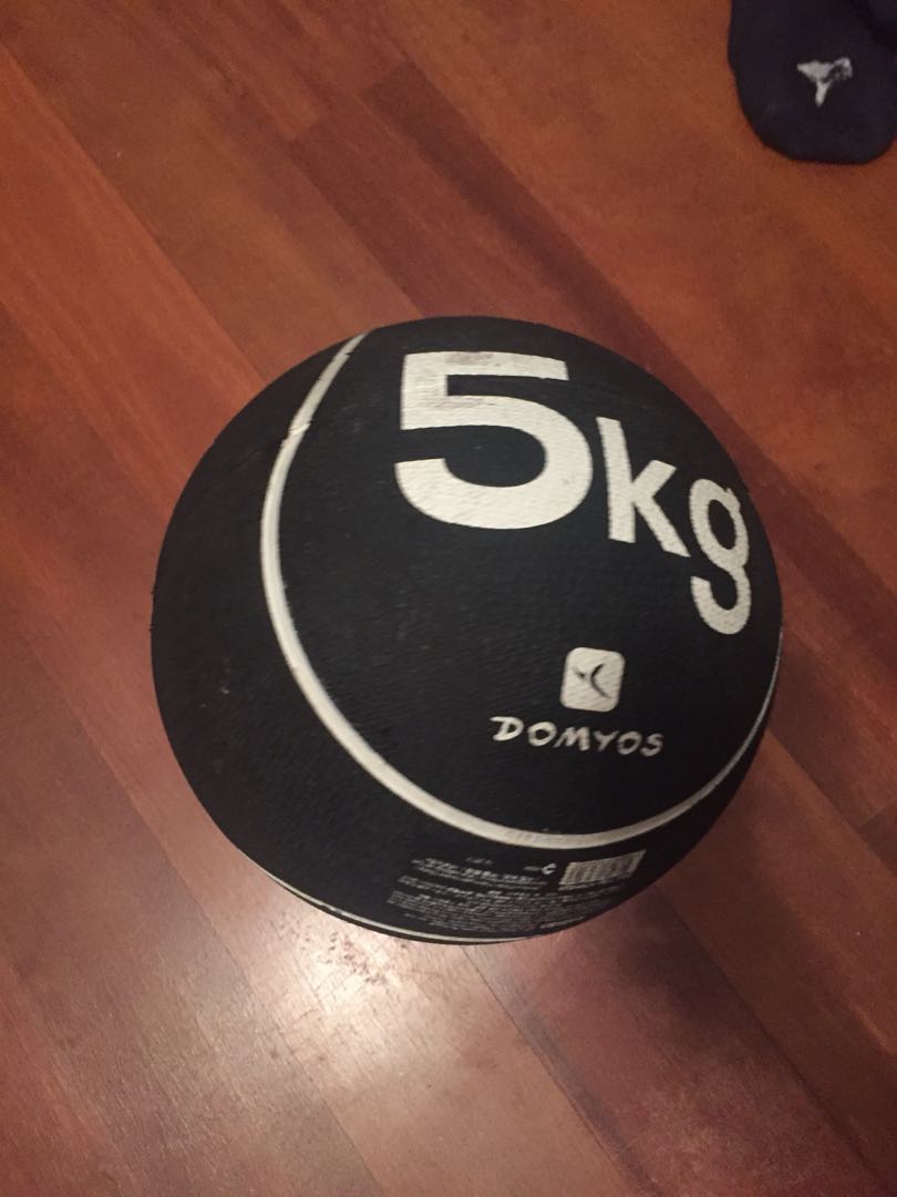 Domyos Fit Ball 5Kg, Sports Equipment, Exercise & Fitness, Cardio ...