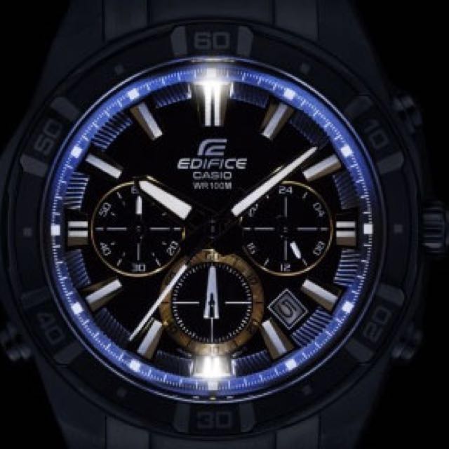 EDIFICE DIVER CHRONOGRAPH UNISEX SPORTS WATCH : 1-YEAR OFFICIAL ...