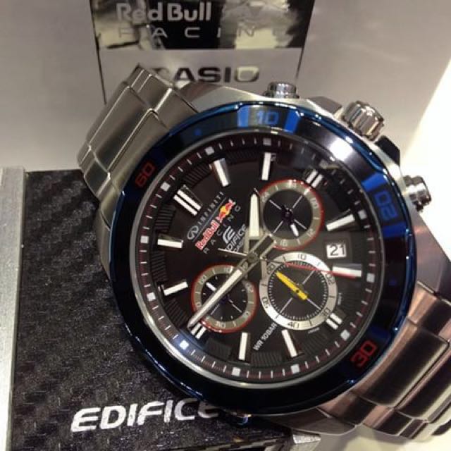 EDIFICE DIVER CHRONOGRAPH UNISEX SPORTS WATCH : 1-YEAR OFFICIAL ...