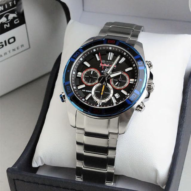 EDIFICE DIVER CHRONOGRAPH UNISEX SPORTS WATCH : 1-YEAR OFFICIAL ...