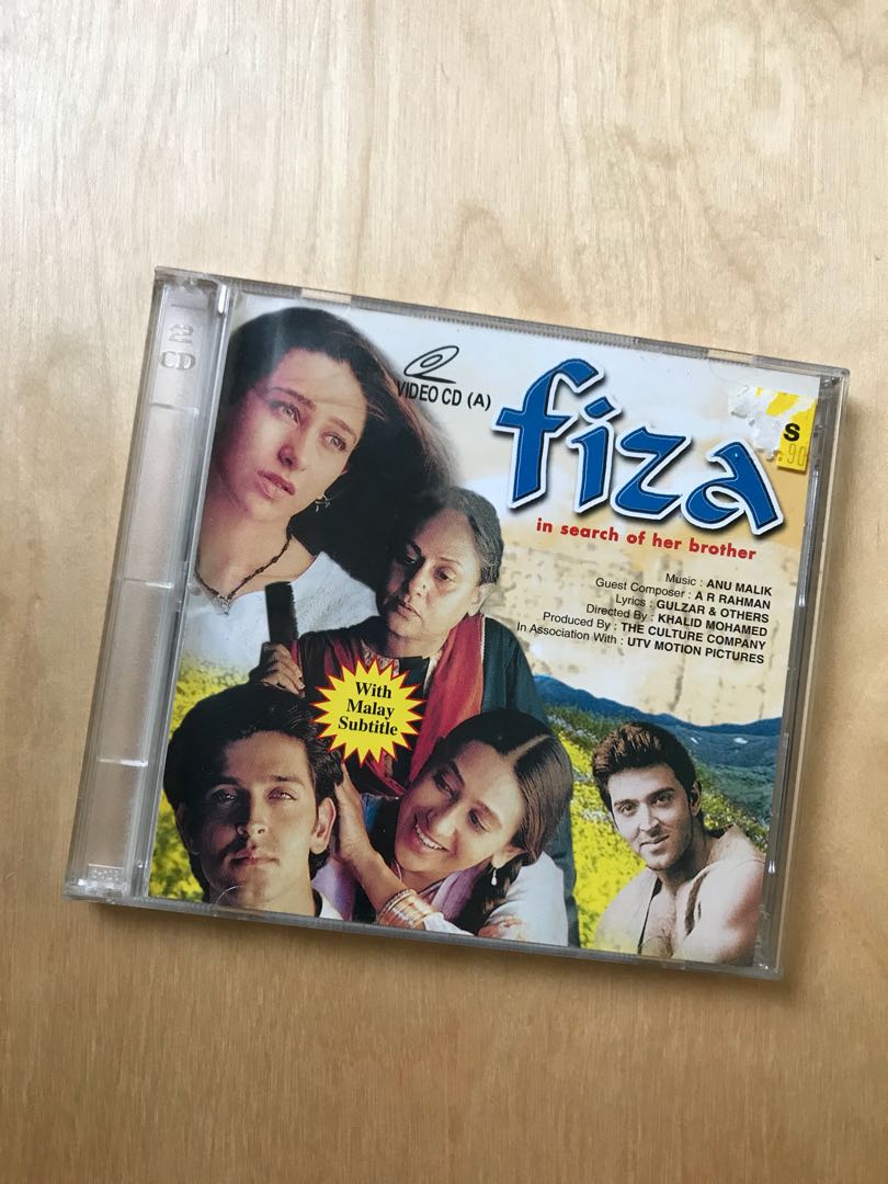 Fiza Hindustani Blockbuster Movie VCD, Hobbies & Toys, Music & Media ...