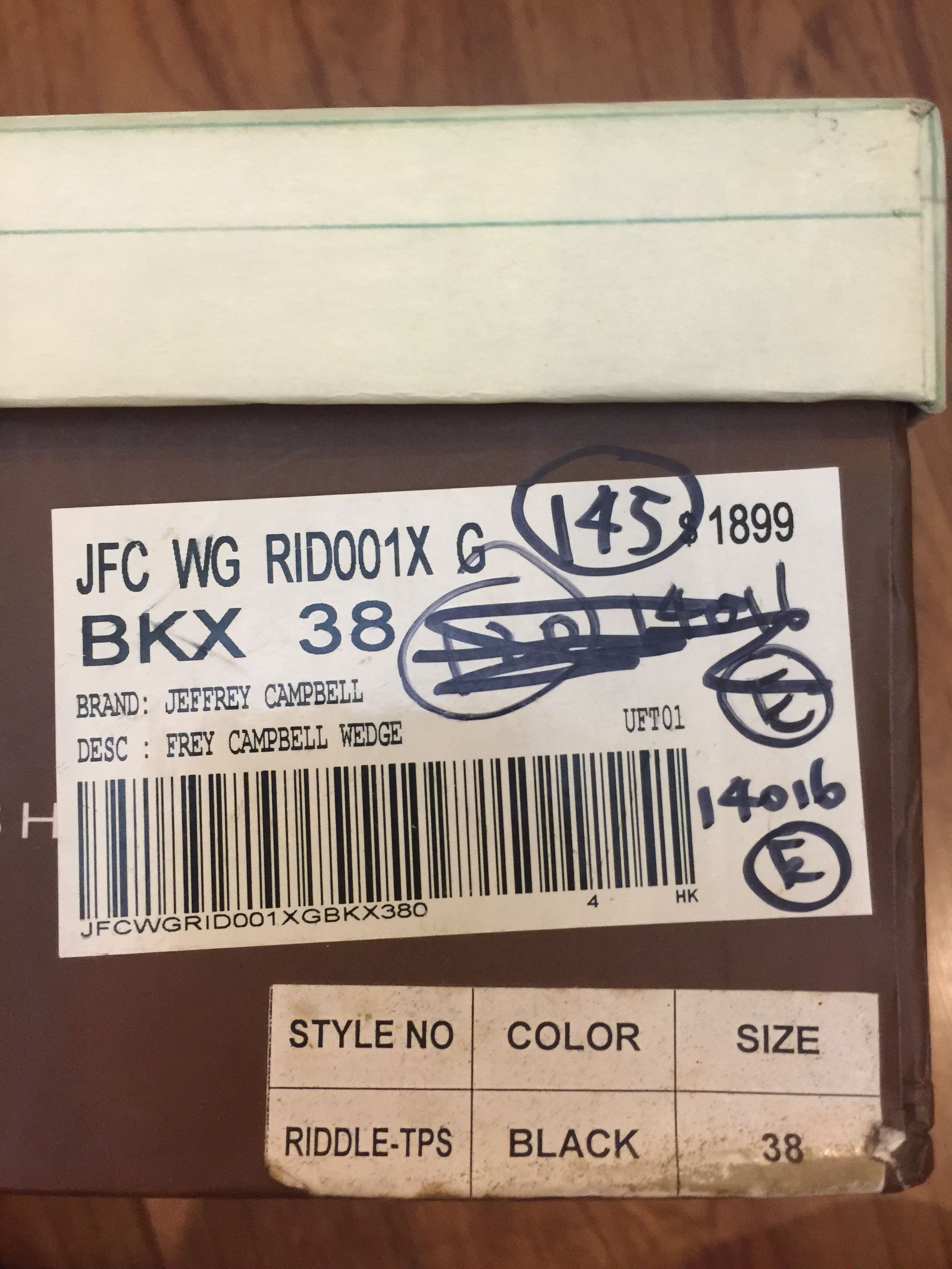 Jeffrey Campbell RIDDLE PAINT wedge, Women's Fashion, Footwear, Wedges ...