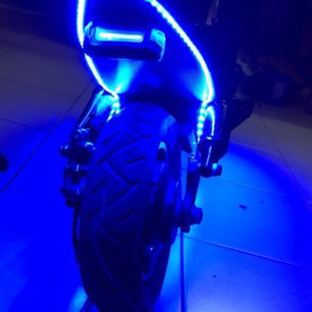 LED installation of E scooter, Sports Equipment, PMDs, E-Scooters & E ...