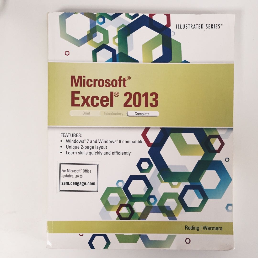 Microsoft Excel 2013, Hobbies & Toys, Books & Magazines, Textbooks on ...