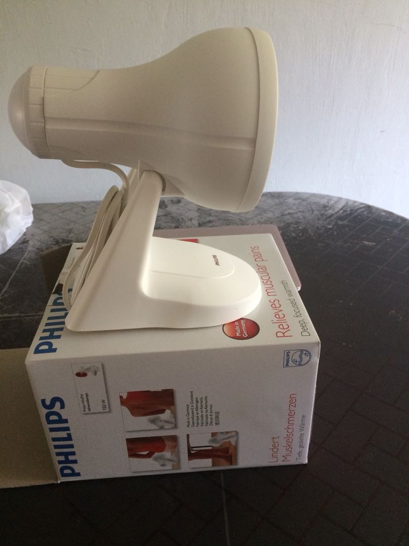 Philips Infrared Lamp for Muscular Pain - Infraphil 150W, Health ...