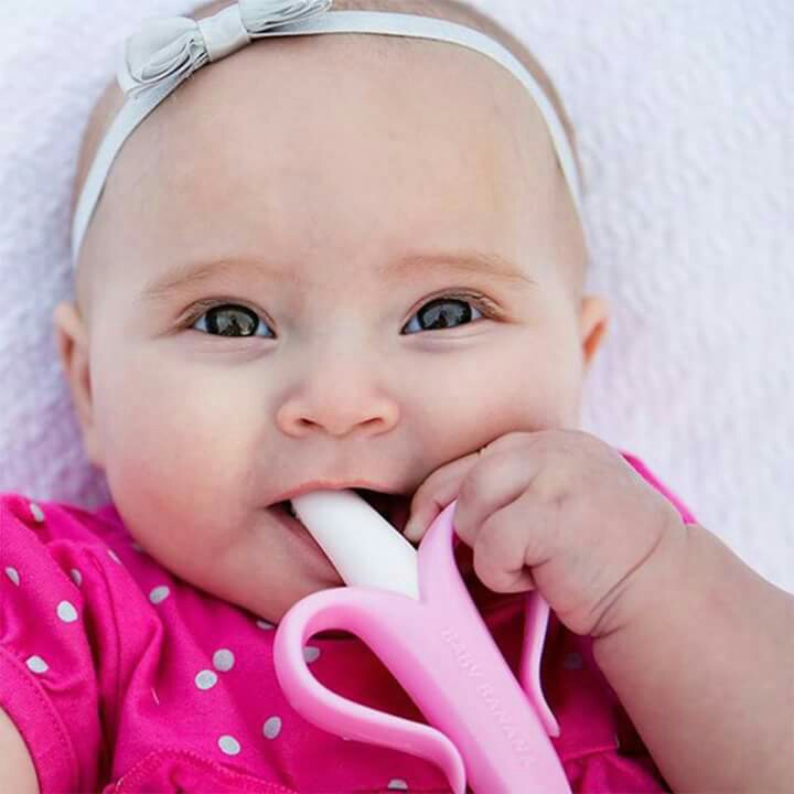 Banana theeter toothbrush, Babies & Kids, Bathing & Changing, Baby ...