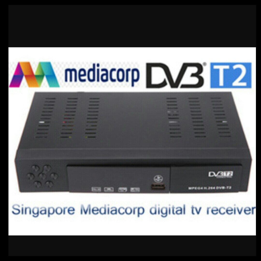 NEW DVB-T2 Mediacorp channels box, TV & Home Appliances, TV ...