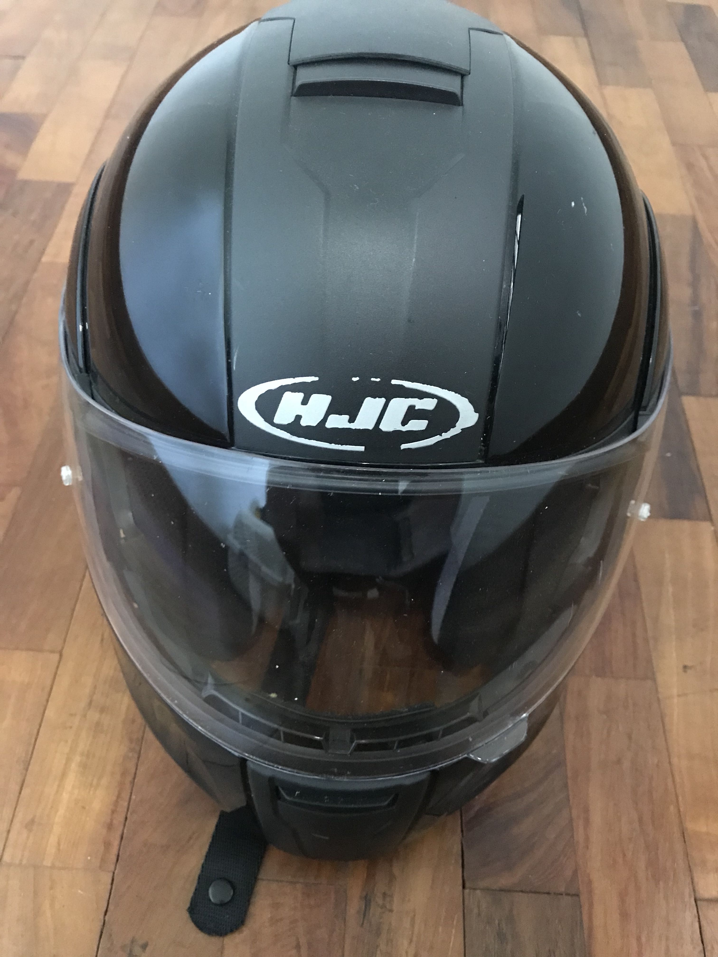 HJC Modular Helmet, Motorcycles, Motorcycle Apparel on Carousell