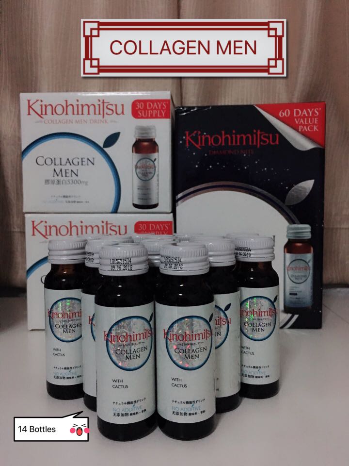 Kinohimitsu Collagen Men, Health & Beauty, Bath & Body on Carousell