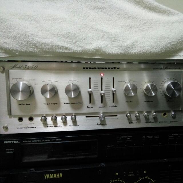 Marantz Model 3250 Preamp, Audio, Other Audio Equipment on Carousell
