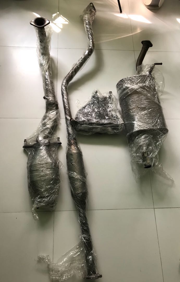 Mitsubishi Lancer CS3 Original Stock Full Exhaust System, Car ...