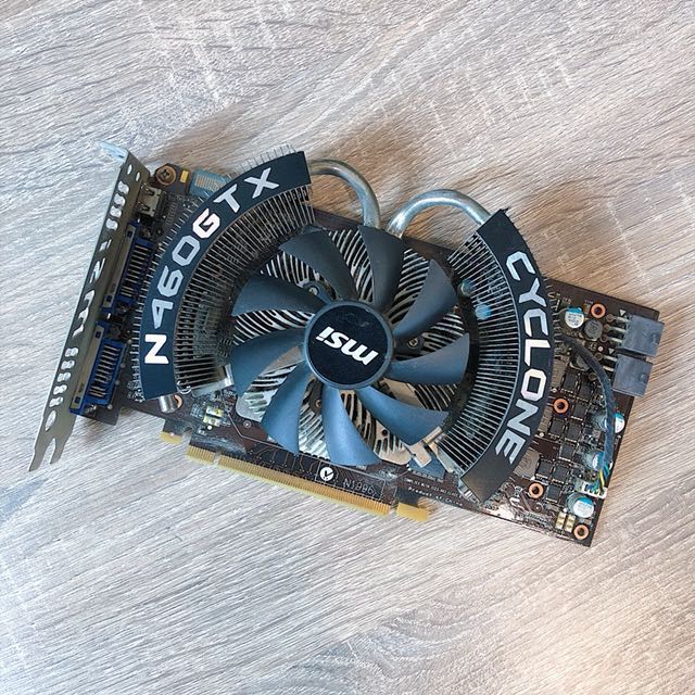 MSI N460GTX Cyclone 1GD5/OC Graphics Card, Computers & Tech, Parts ...