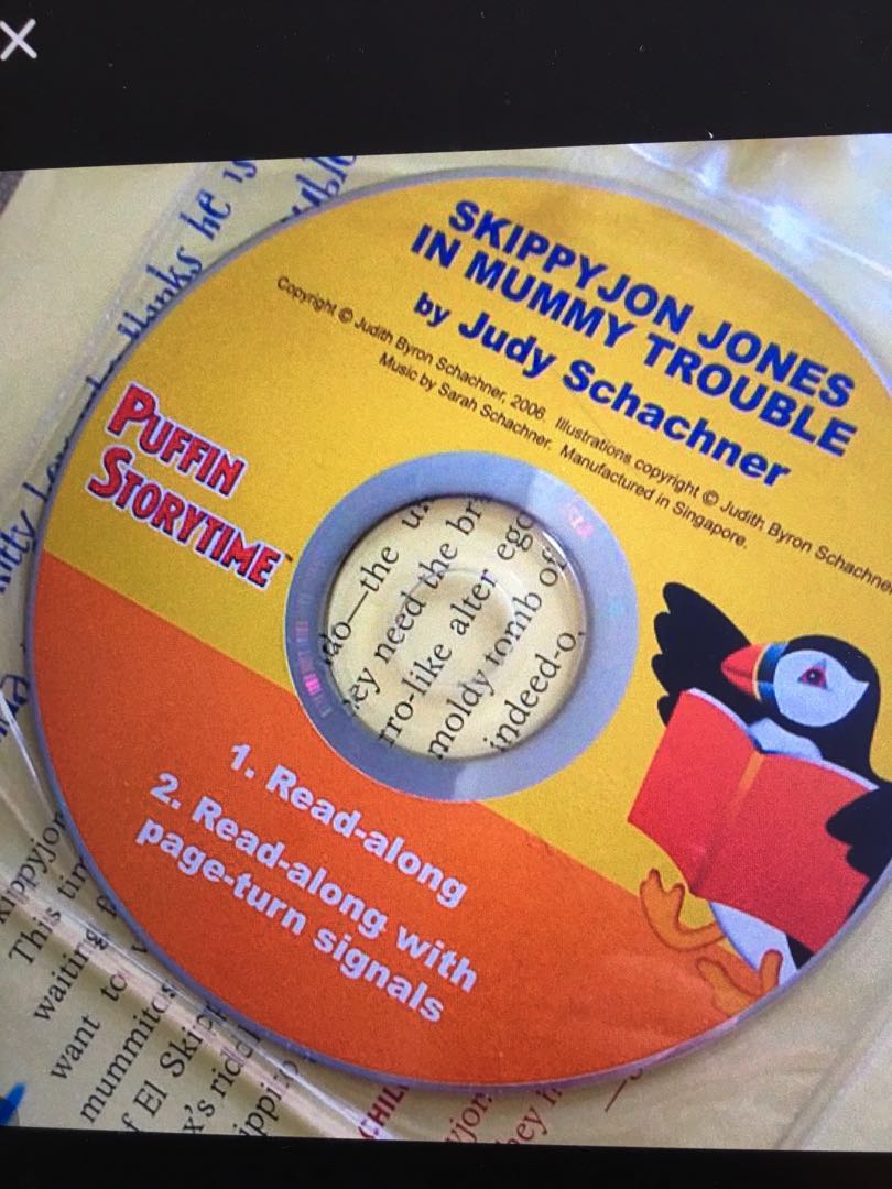 Puffin story time : skimpy Jon Jones in Mummy Trouble(with audio CD ...