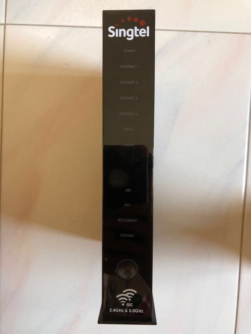 Singtel Wireless Router Modem FG7003GR (AC), Computers & Tech, Parts ...