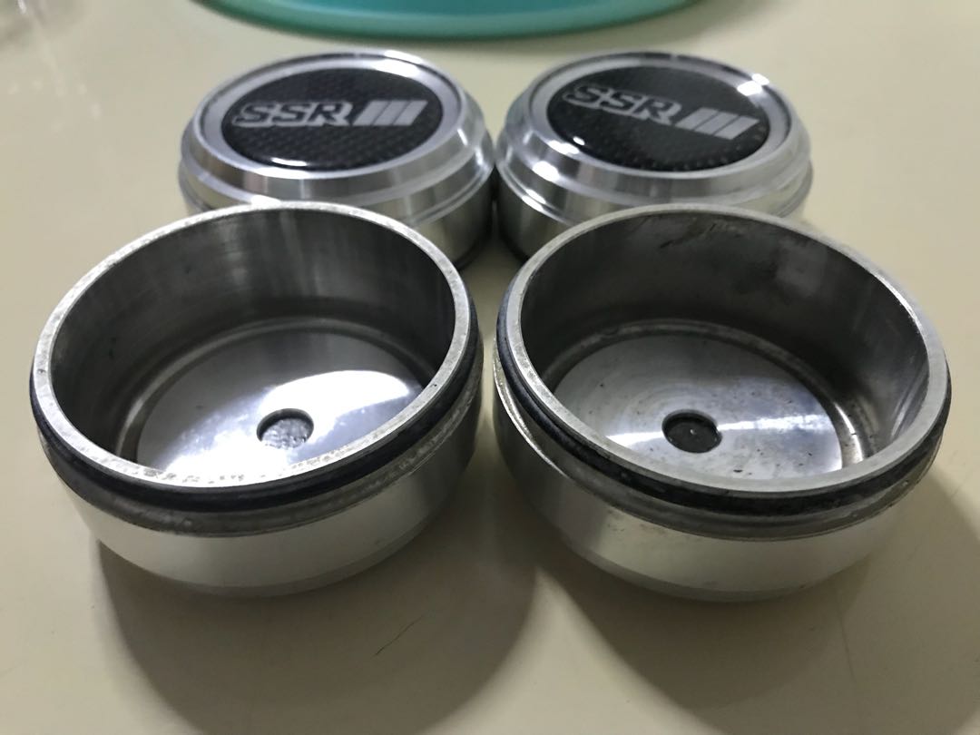 SSR centre caps, Car Accessories on Carousell