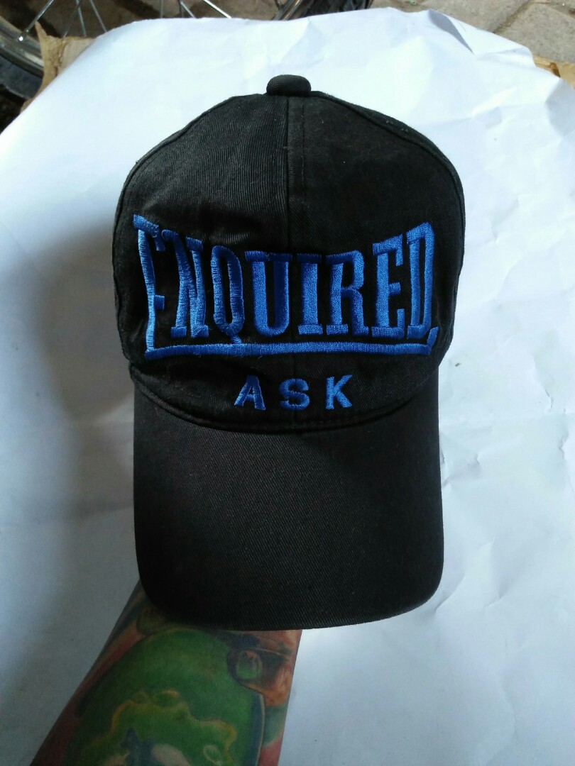 Topi Ask Enquired British Culture London original kondisi 96% sangat ...