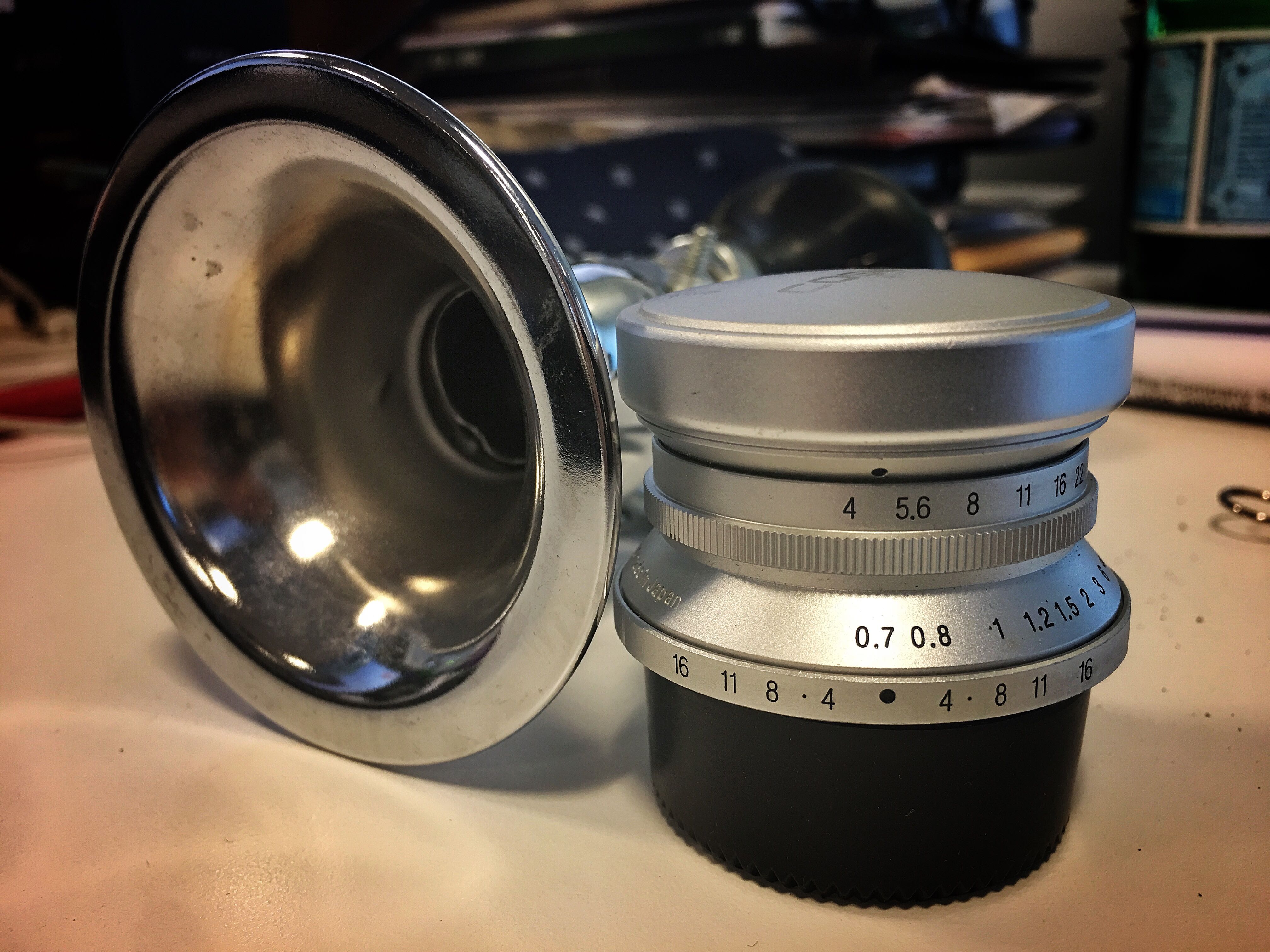 Voigtlander Cosina Skopar 25mm f/4 LTM Lens w/ Viewfinder, Photography ...