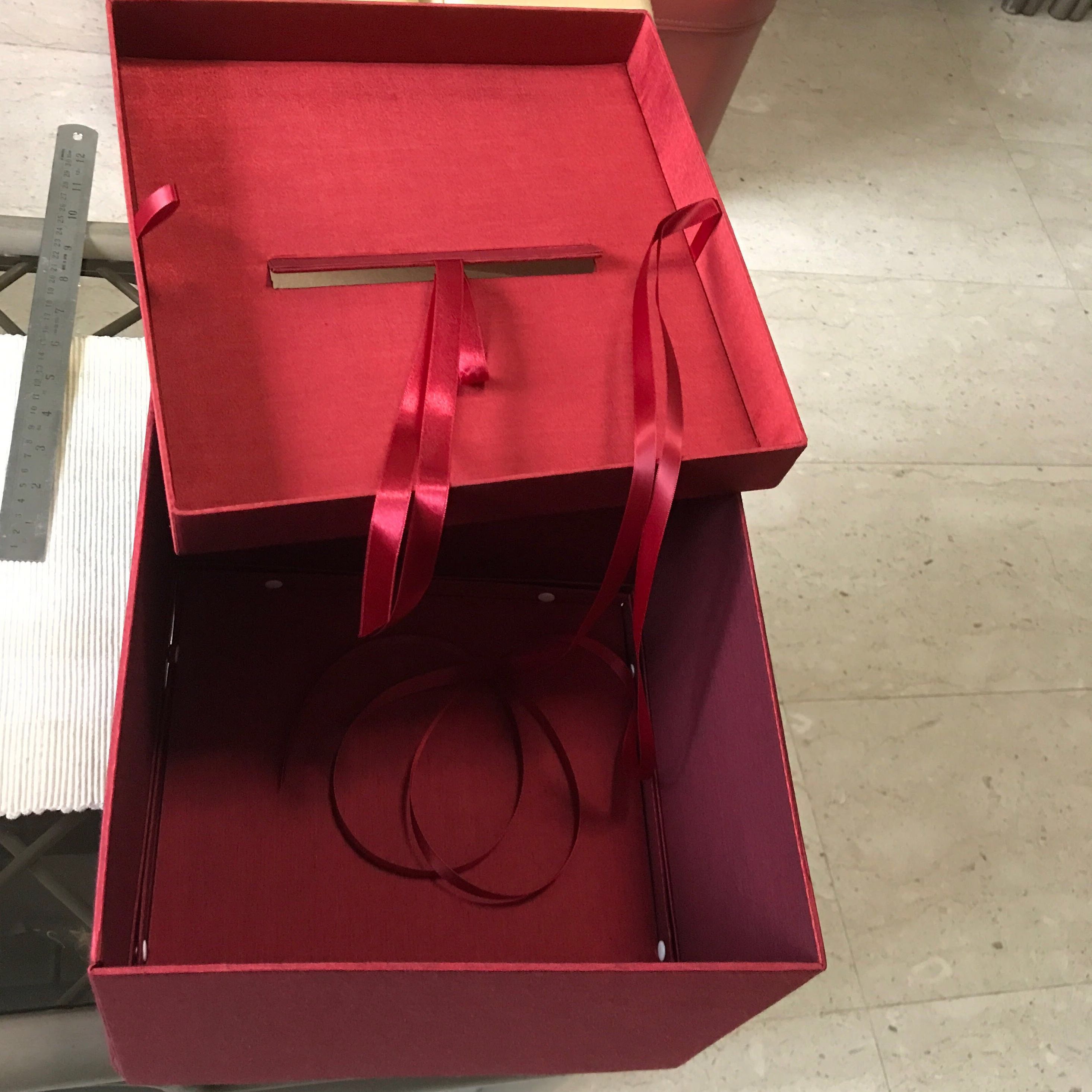 Ang Pao Box (Red Colour), Furniture & Home Living, Home Improvement ...