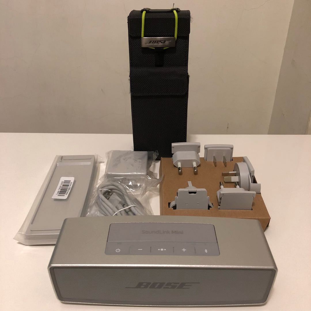 Bose SoundLink® Mini II 藍牙揚聲器（灰色）, 音響器材, Soundbar、揚聲器、藍牙喇叭、耳擴 - Carousell