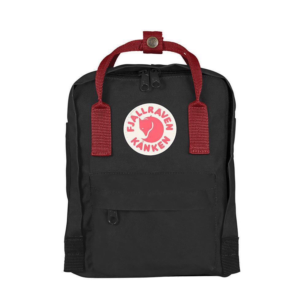 Brand New Kanken Black and Ox Red Straps, Women's Fashion, Bags ...