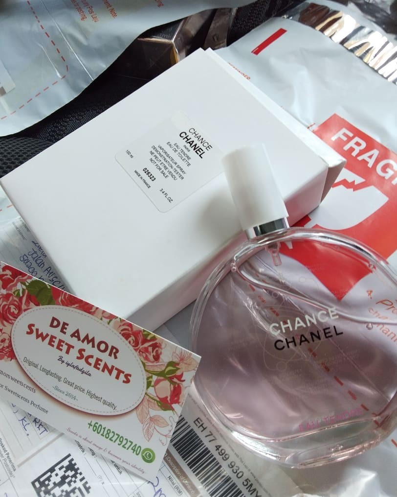 Chanel Chance Eau Tendre Tester Box, Beauty & Personal Care, Fragrance ...