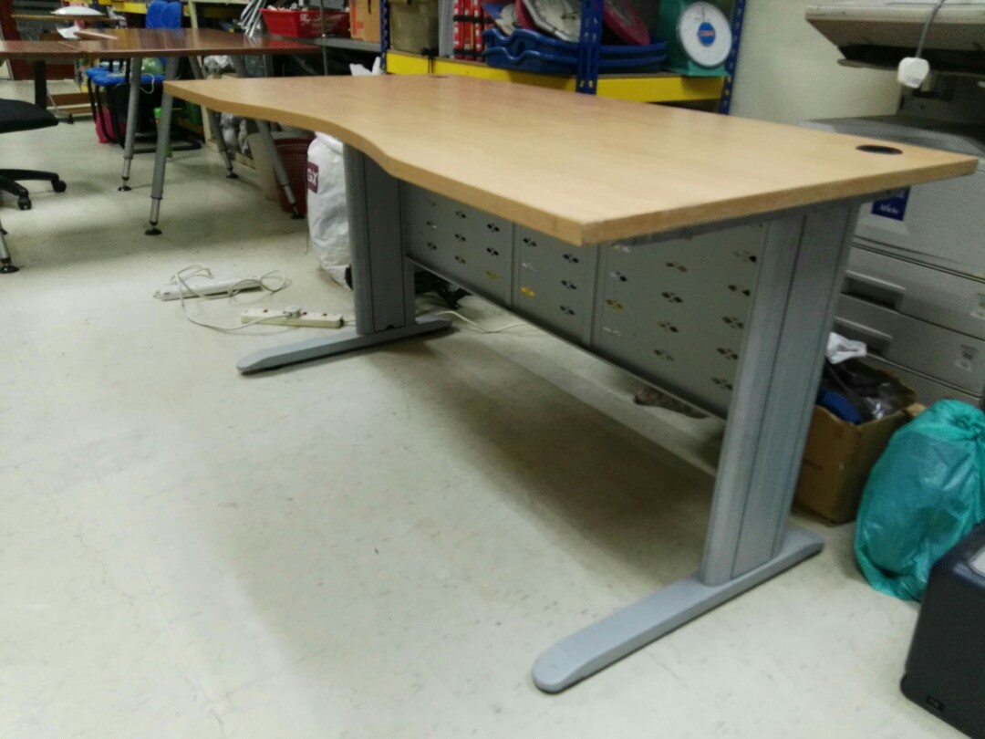 Customized office table, Furniture & Home Living, Furniture, Tables ...