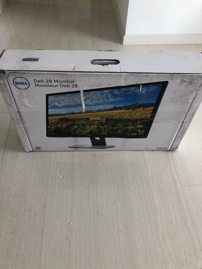 Dell 4K S2817QR 28-Inch Screen LCD Monitor, Computers & Tech, Desktops ...