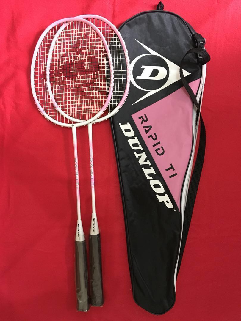 Dunlop Badminton Racket Set, Sports Equipment, Sports & Games, Golf on ...
