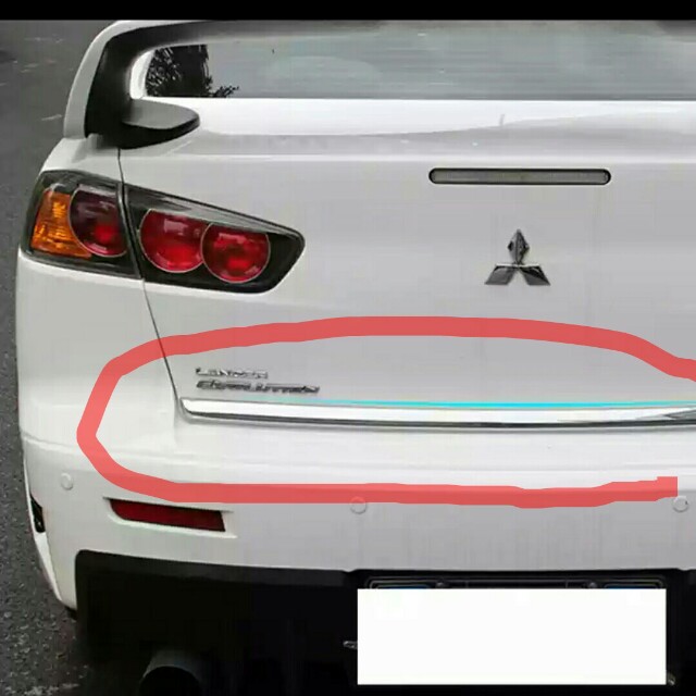 Inspira Lancer GT rear bonnet chrome moulding, Auto Accessories on ...