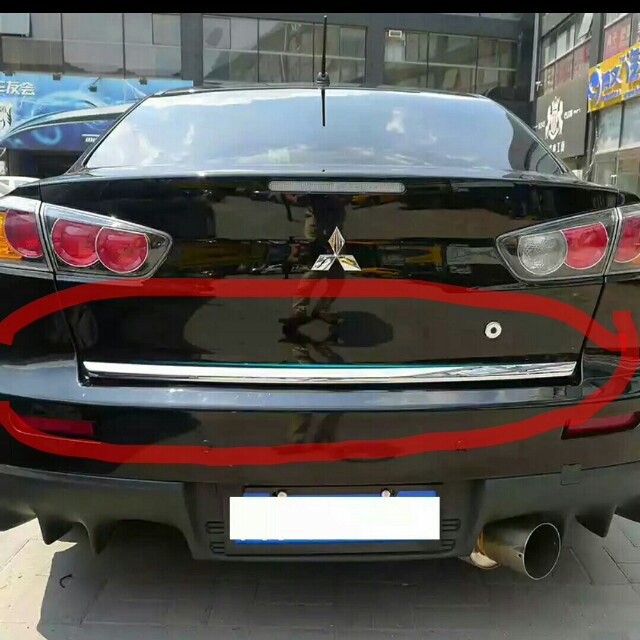 Inspira Lancer GT rear bonnet chrome moulding, Auto Accessories on ...