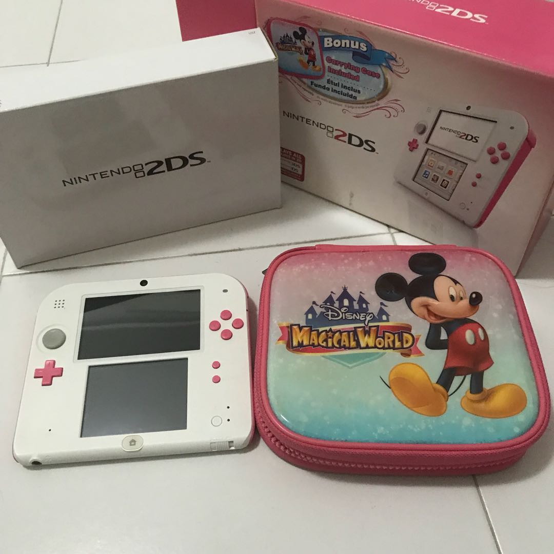 Nintendo 2ds limited Disney edition, Video Gaming, Video Games ...
