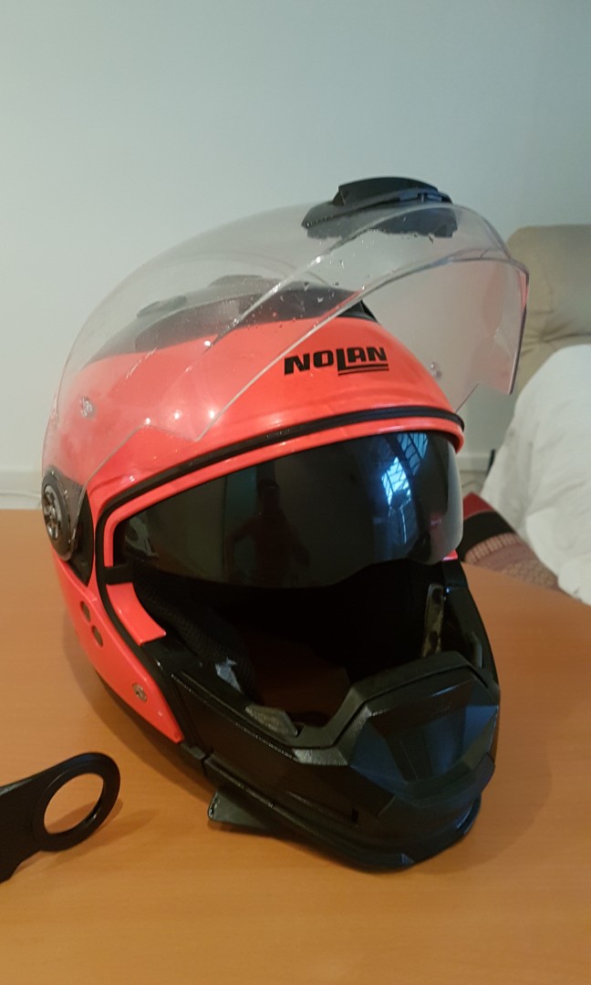 Nolan N44 modular helmet, Motorcycles, Motorcycle Accessories on Carousell
