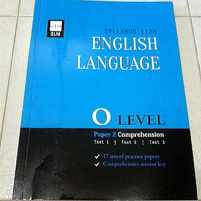 O-Level English Comprehension, Hobbies & Toys, Books & Magazines ...