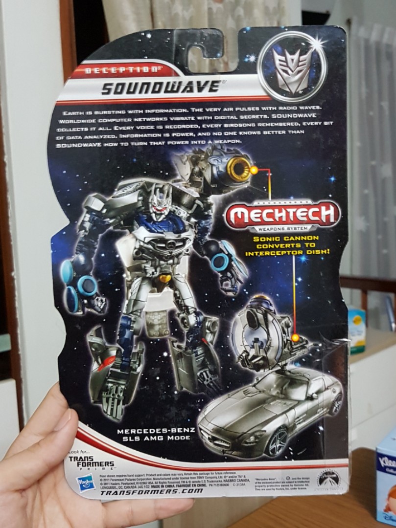 Transformers Movie DOTM Deluxe Soundwave + Customized Silver Body ...