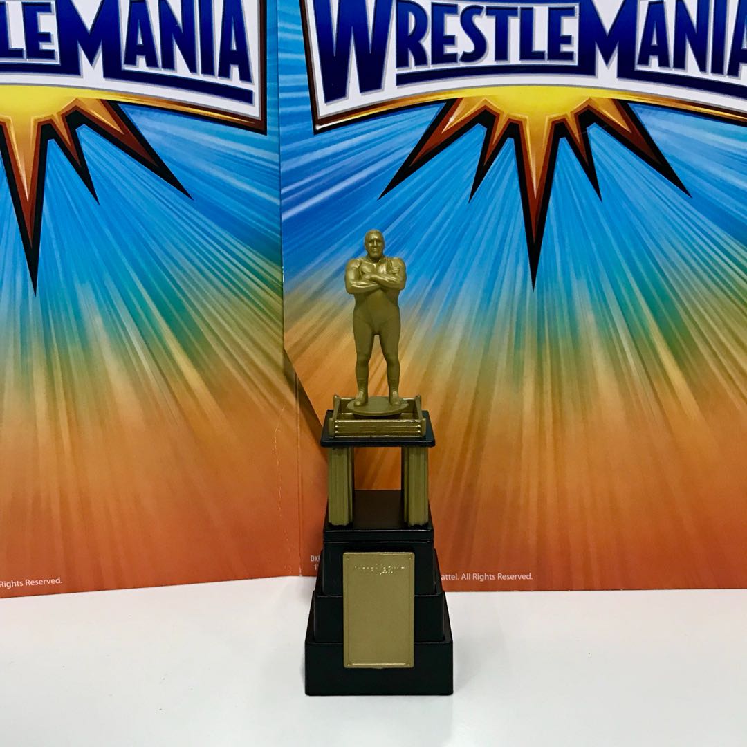 WWE Mattel- The Giant Andre Trophy, Hobbies & Toys, Toys & Games on ...