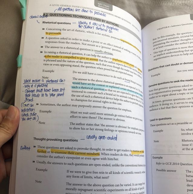 A Level GP Comprehension Guide Book, Hobbies & Toys, Books & Magazines ...