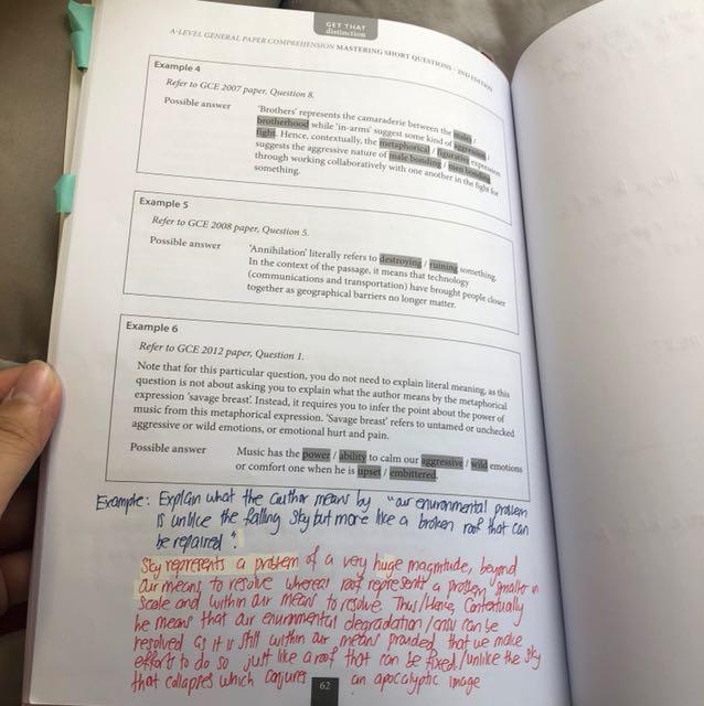 A Level GP Comprehension Guide Book, Hobbies & Toys, Books & Magazines ...