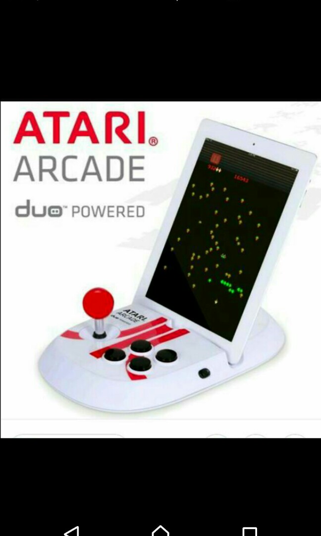 ATARI arcade duo powered joystick, Video Gaming, Gaming Accessories, Controllers on Carousell