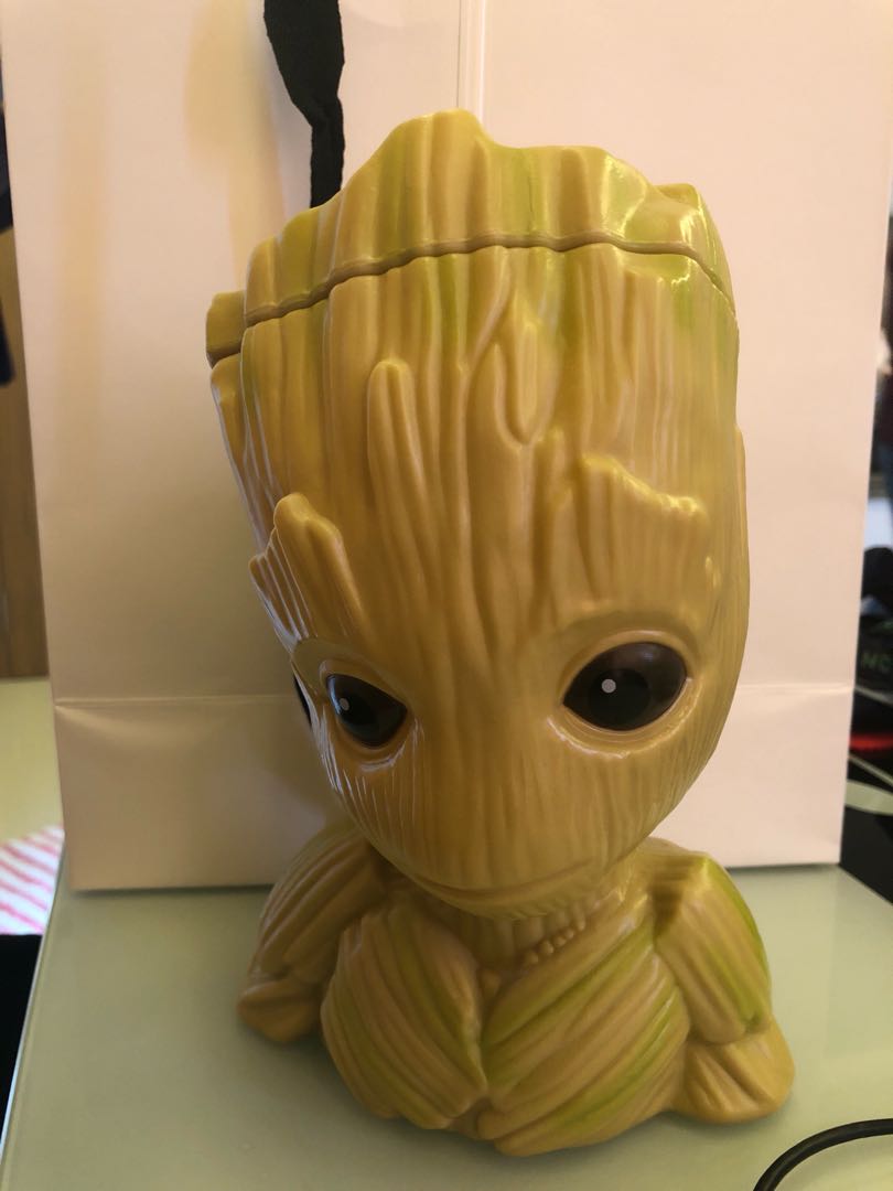 Avengers Groot water bottle, Hobbies & Toys, Toys & Games on Carousell