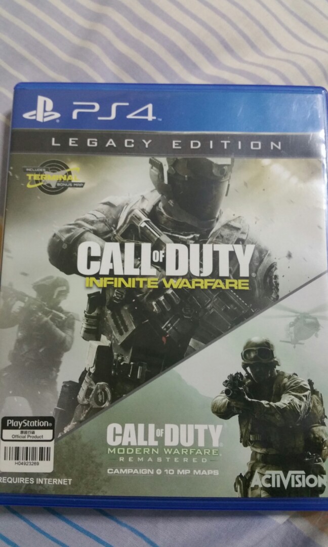 Call Of Duty Infinite Warfare and modern warfare remastered (legacy ...