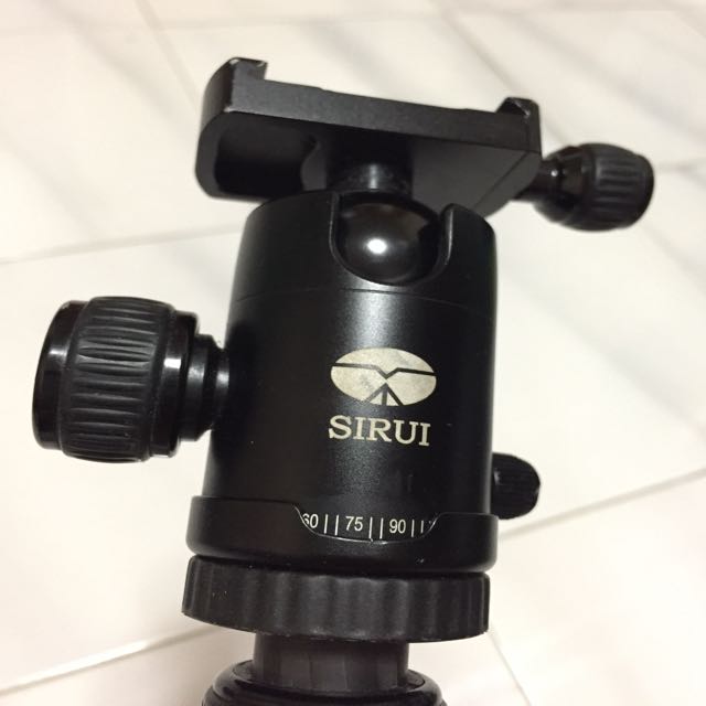 Camera tripod -Sirui carbon type + ball head mount, Photography ...