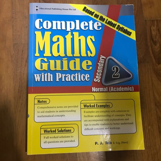 Complete Maths Guide with Practice (Sec 2 NA), Hobbies & Toys, Books ...