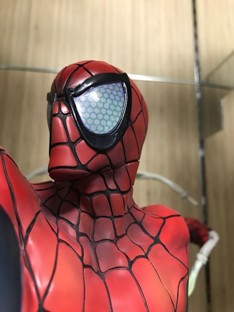 Custom Spider-Man statue, Hobbies & Toys, Toys & Games on Carousell