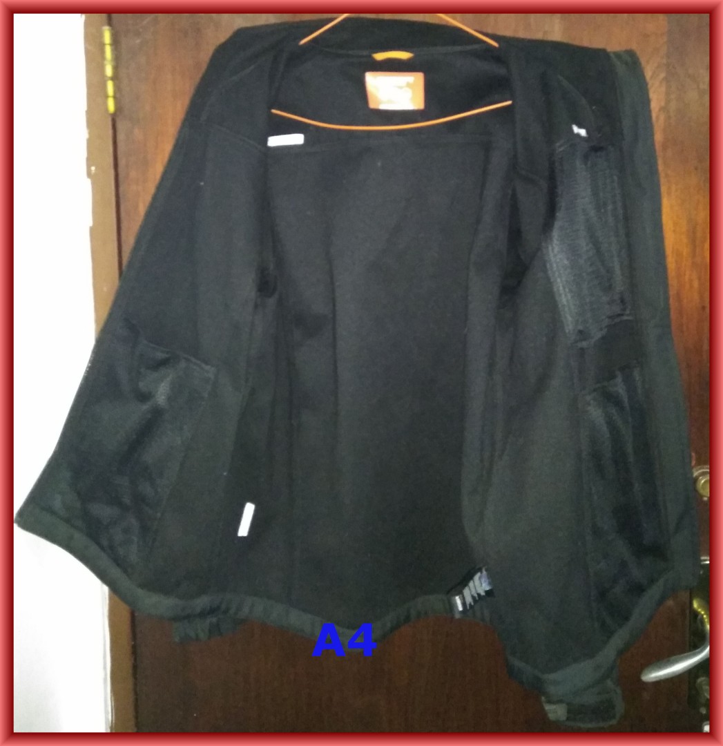 Eiger Jaket Riding Optima XXL Hitam Rapih Mulus Original, Fesyen Pria ...