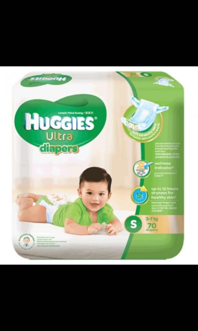 Huggies Ultra Diapers, Babies & Kids, Babies & Kids Fashion on Carousell