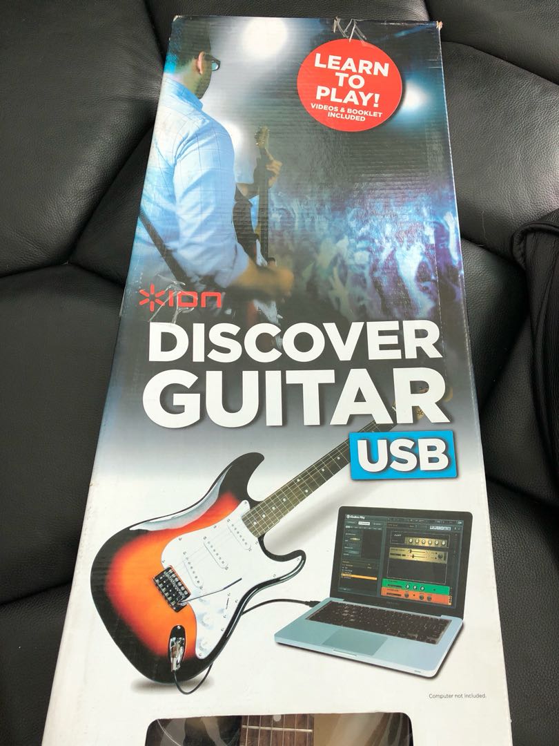 ION Discover Electric Guitar, Hobbies & Toys, Music & Media, Musical ...