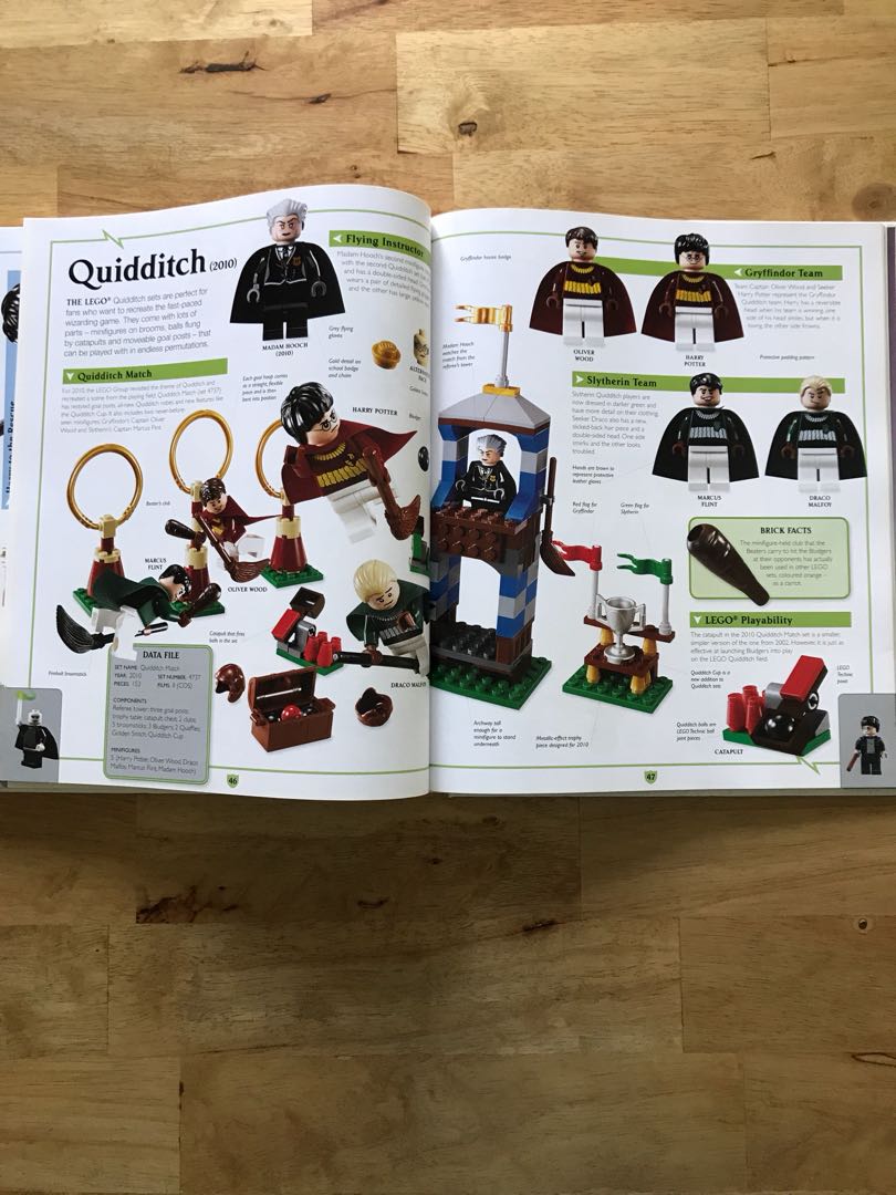 Lego Collectible Book - Harry Potter Building the Magical World ...