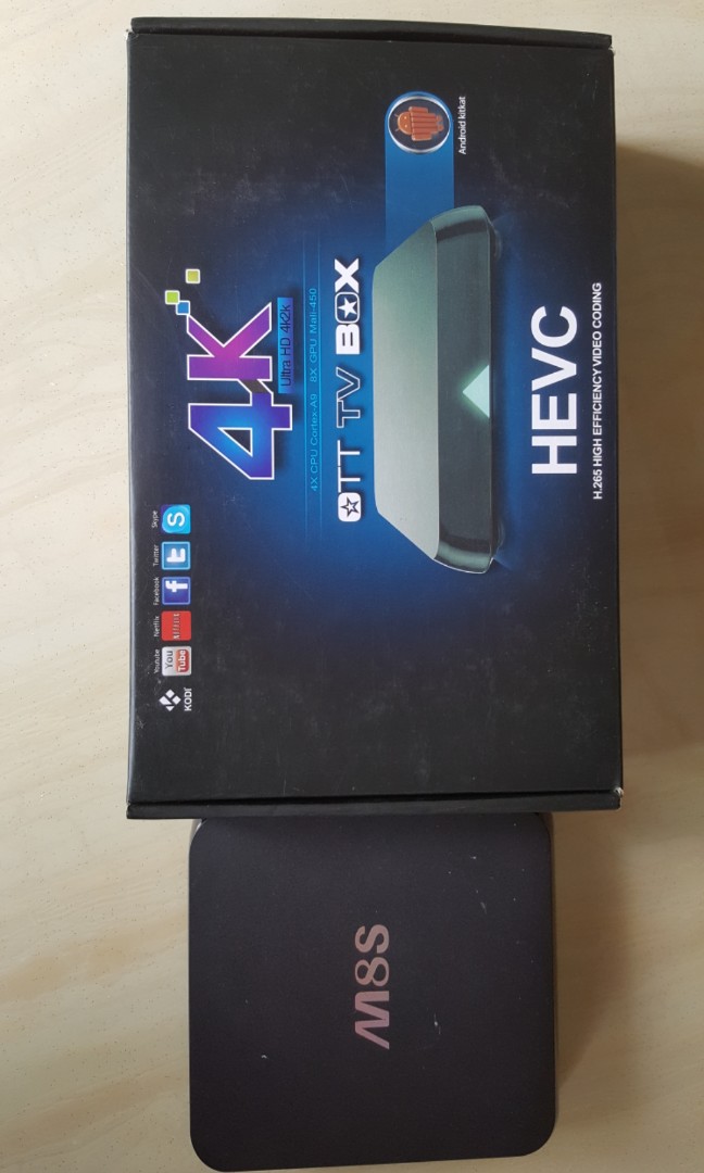 M8S TV BOX, TV & Home Appliances, TV & Entertainment, Media Streamers ...
