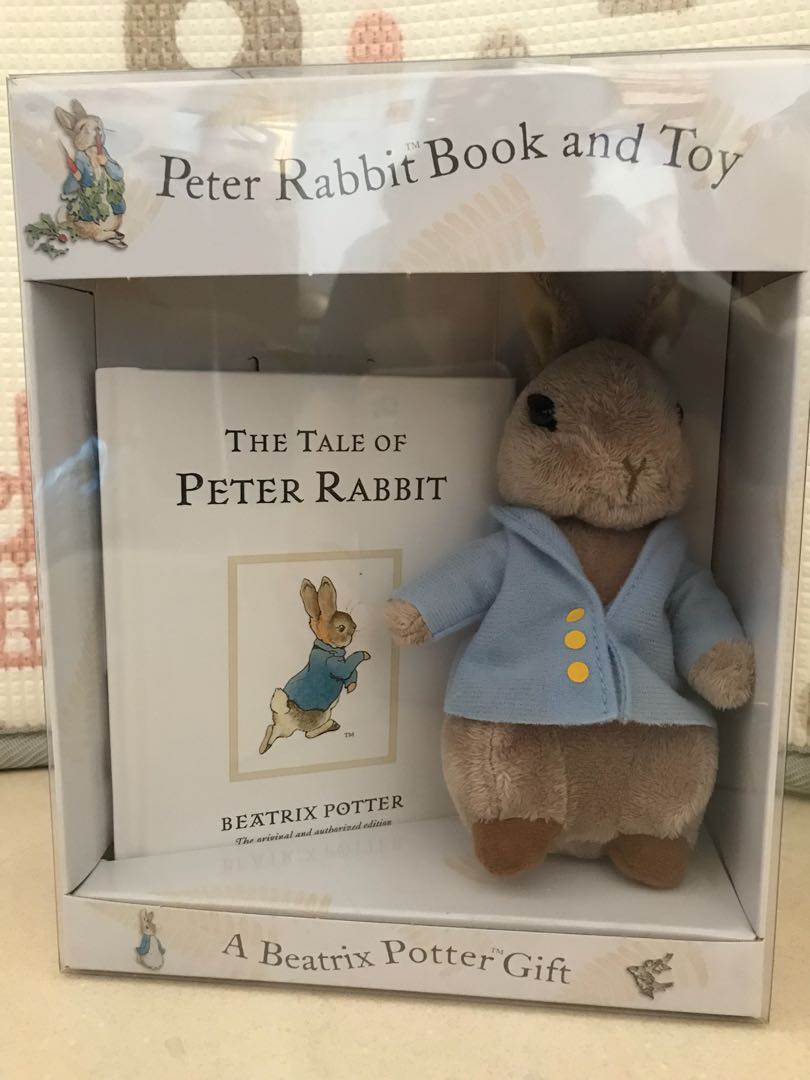 Peter Rabbit Book and Toy set, 兒童＆孕婦用品, 嬰兒玩具 - Carousell