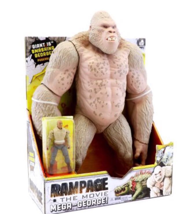Rampage - 16" Mega George ( figure is 3.75 inch tall), Hobbies & Toys ...